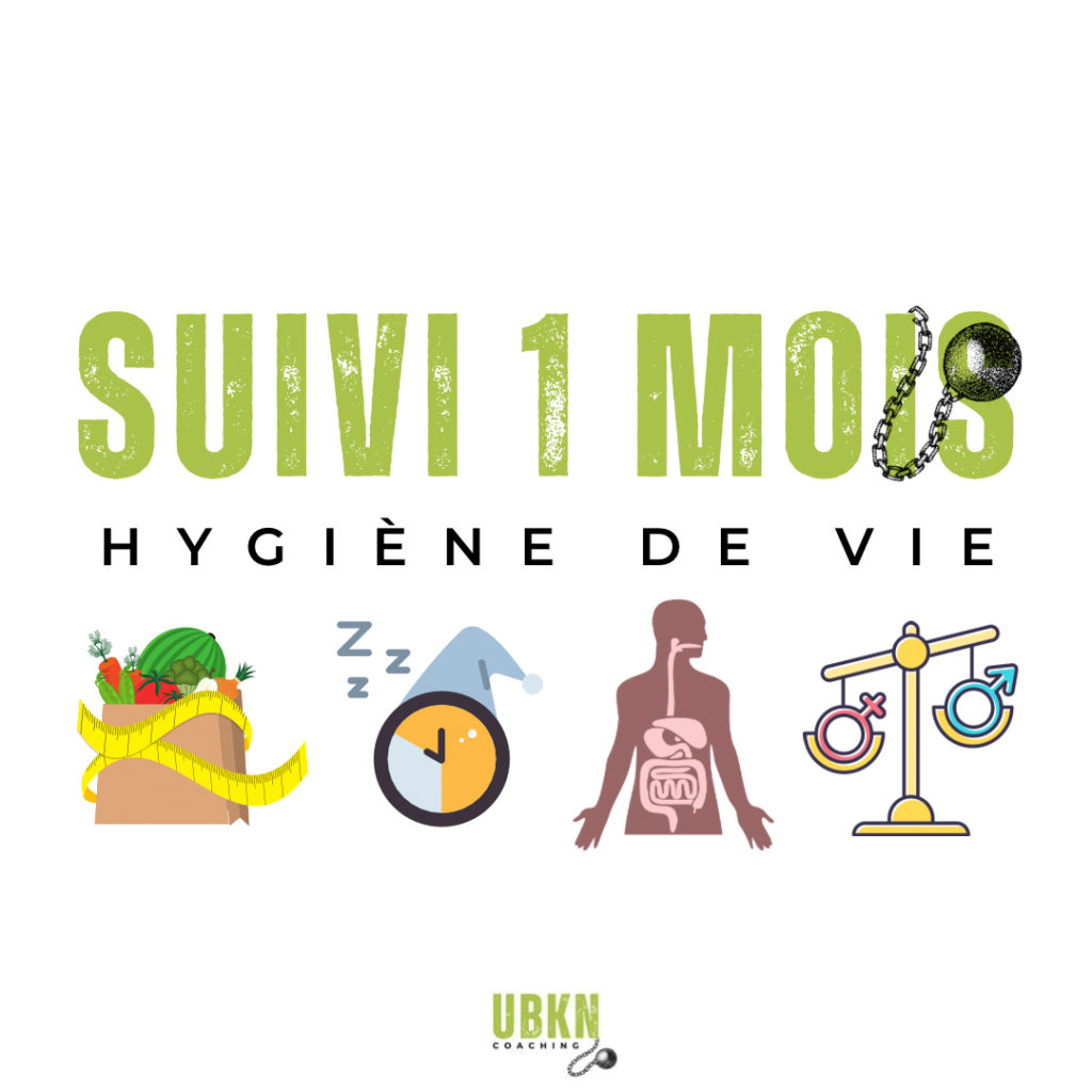 Coaching hygiène de vie – 4 semaines – Unbroken Coaching